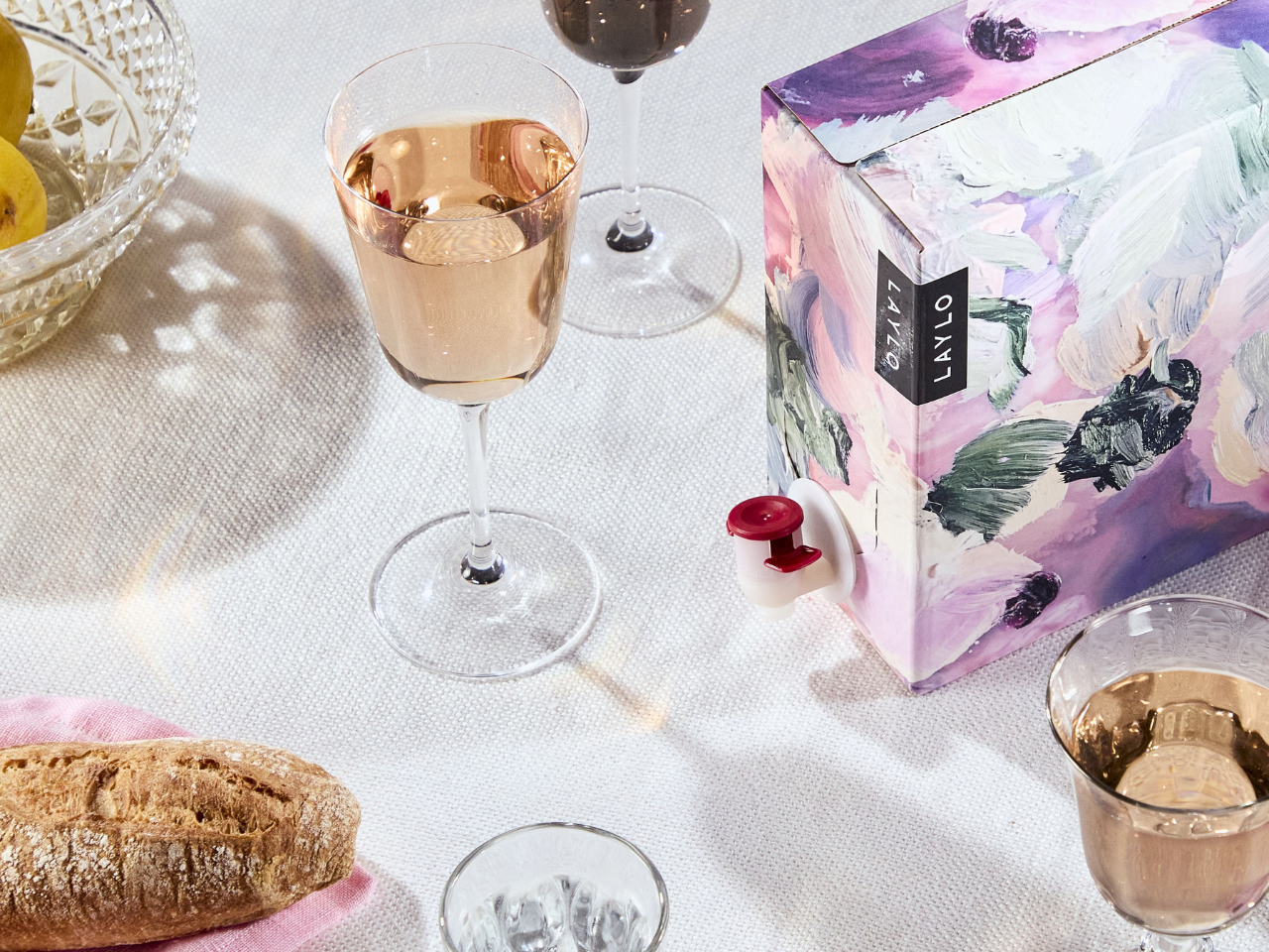 Laylo Premium Boxed Wine | Luberon Rosé | Luxury Bag-In-Box Rose Wine